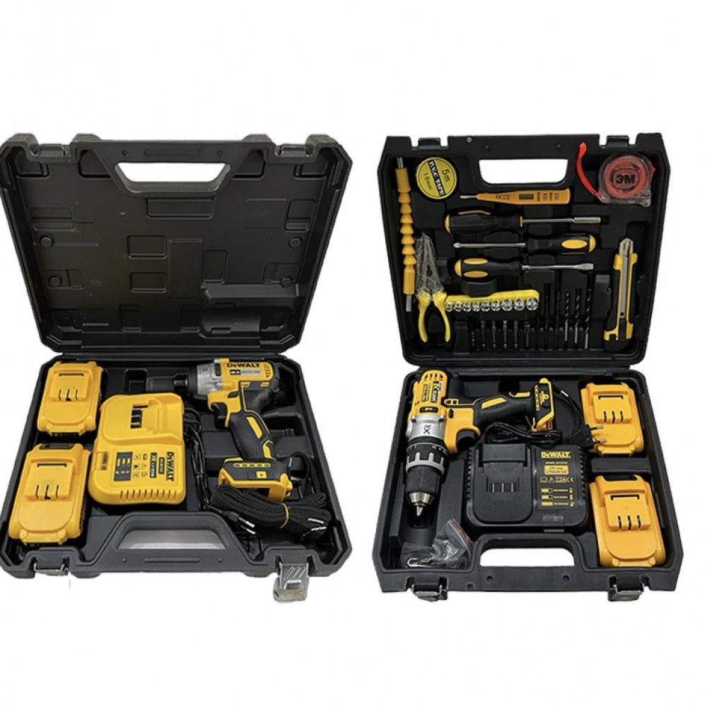ΑΤΣΑΒΙΔΟ+ΠΑΛΜΙΚΟ ΚΑΤΣΑΒΙΔΙ DEWALT 24vLI-ION +5ΜΠΑΤΑΡΙΕΣ SET BRUSHLESS ...