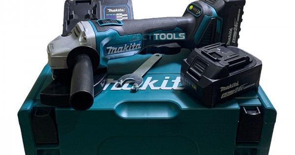 Γωνιακός τροχός Makita DGA404 24v με 2 μπαταρίες